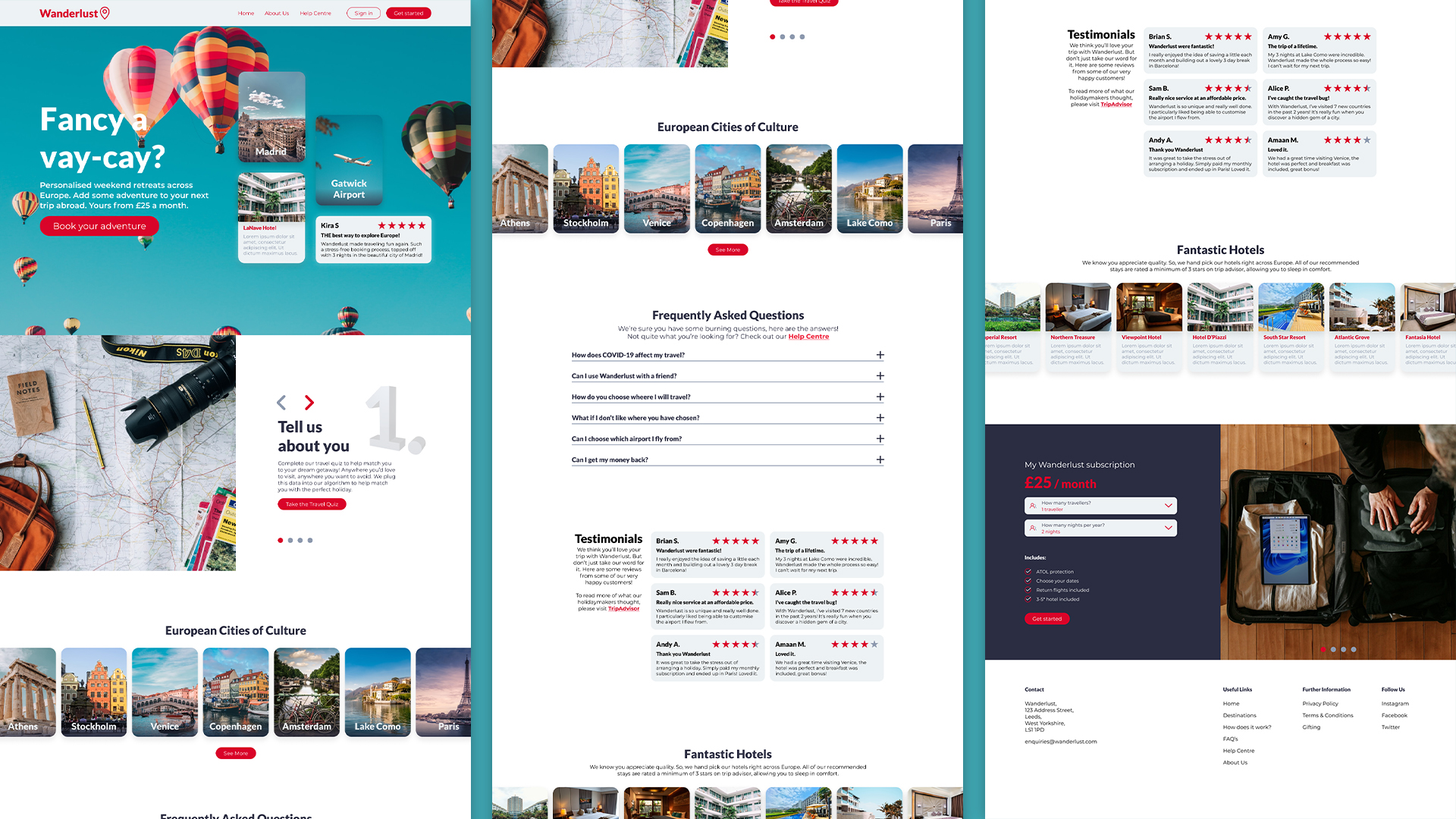 Wanderlust - Wickett Design Portfolio